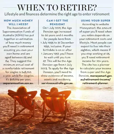 WHEN TO RETIRE? - PressReader