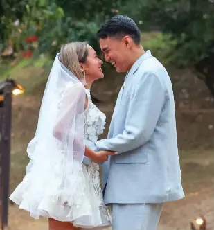 Laureen Uy and Miggy Cruz in an Adventure-filled Bridal Shoot at Yogyakarta, Indonesia - PressReader