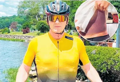 Ramsay survives bike crash - PressReader