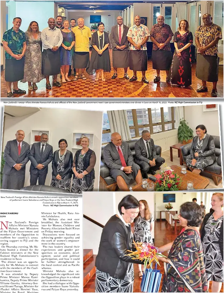 NZ Foreign Affairs Minister Reaffirms Support for Fiji - PressReader