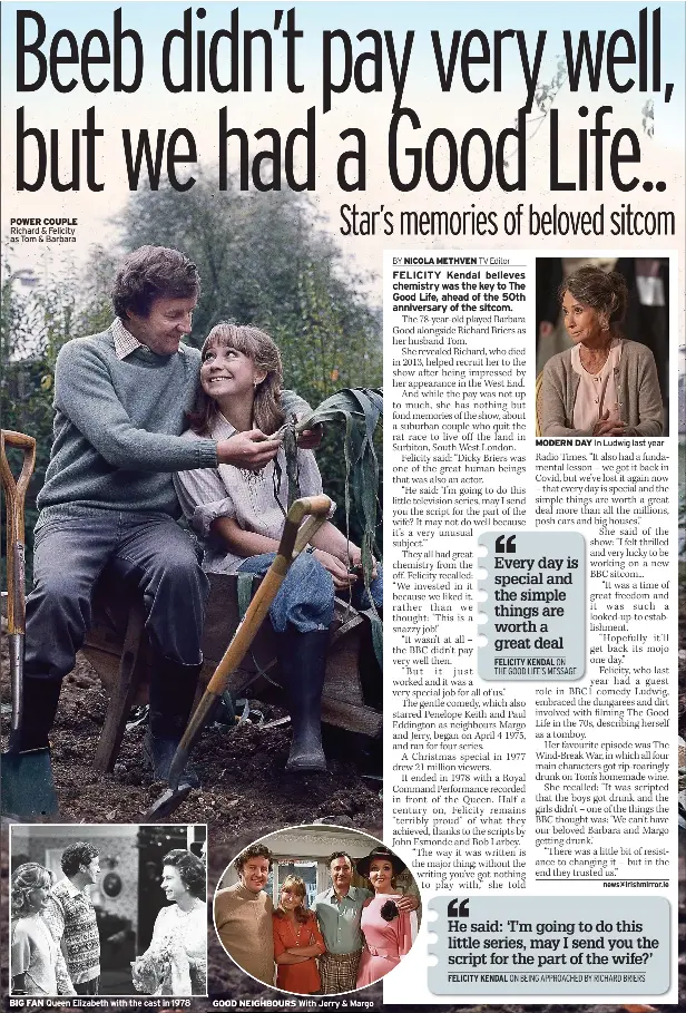 Beeb didn’t pay very well, but we had a Good Life.. - PressReader