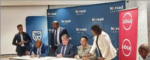 Absa, Stanbic partner in historic R680m sustainabl­e funding deal - PressReader