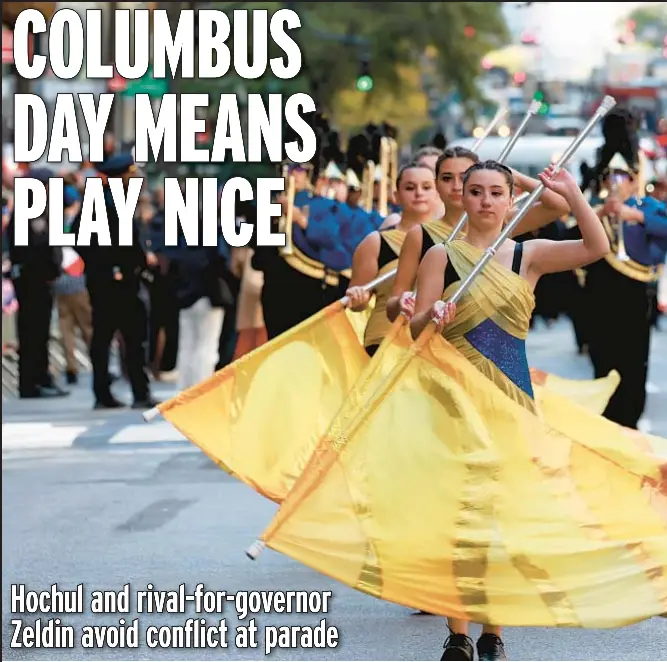 COLUMBUS DAY MEANS PLAY NICE - PressReader