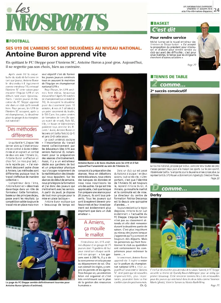 Antoine Buron apprend vite - PressReader