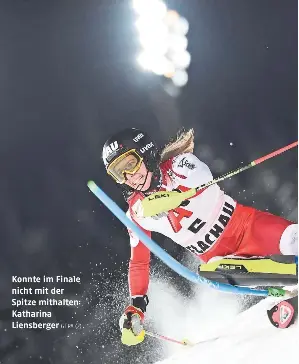 Im Finale gingen die Lichter aus - PressReader