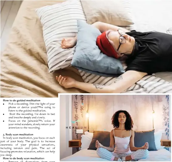 3 for ways better to meditate sleep - PressReader