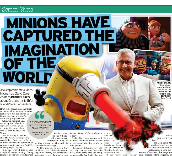 MINIONS HAVE CAPTURES THE IMAGINATIO­N OF THE WORLD - PressReader