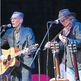 Rab Noakes and Barbara Dickson were part of an all-star line-up which ...