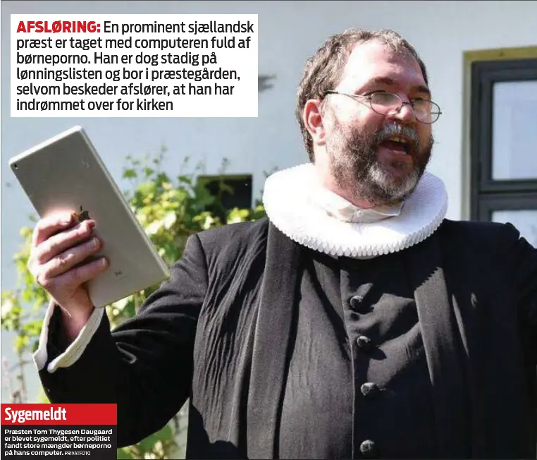 PRÆST KNALDET FOR BØRNEPORNO - PressReader