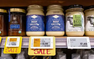 Beef tallow, long a health pariah, is a star in new U.S. guidelines ...