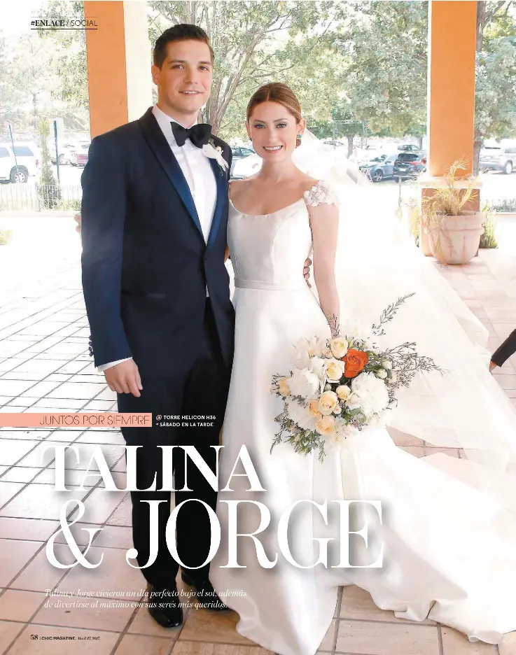 Talina Sada y Jorge Delgado unen sus vidas en matrimonio - PressReader