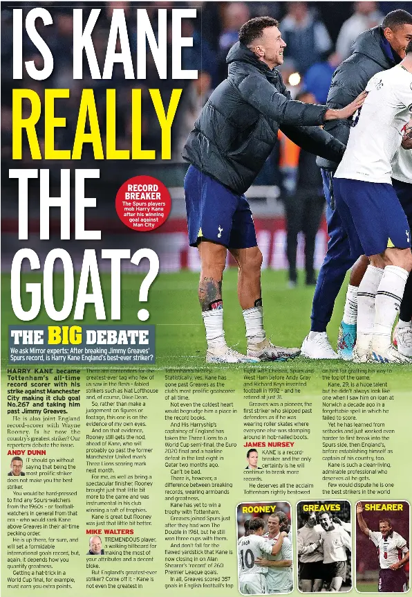 IS KANE REALLY THE GOAT? - PressReader