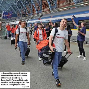 Surreal feeling for Whitlock ahead of fourth Games - PressReader