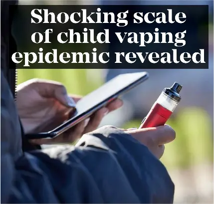 Shocking scale of child vaping epidemic revealed - PressReader