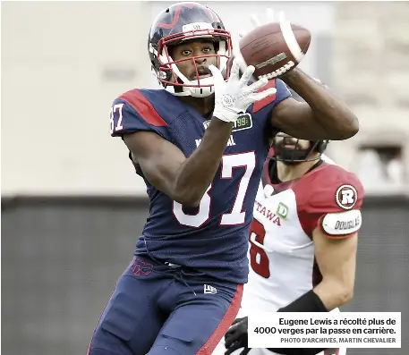 Pas de panique dans le dossier Eugene Lewis - PressReader