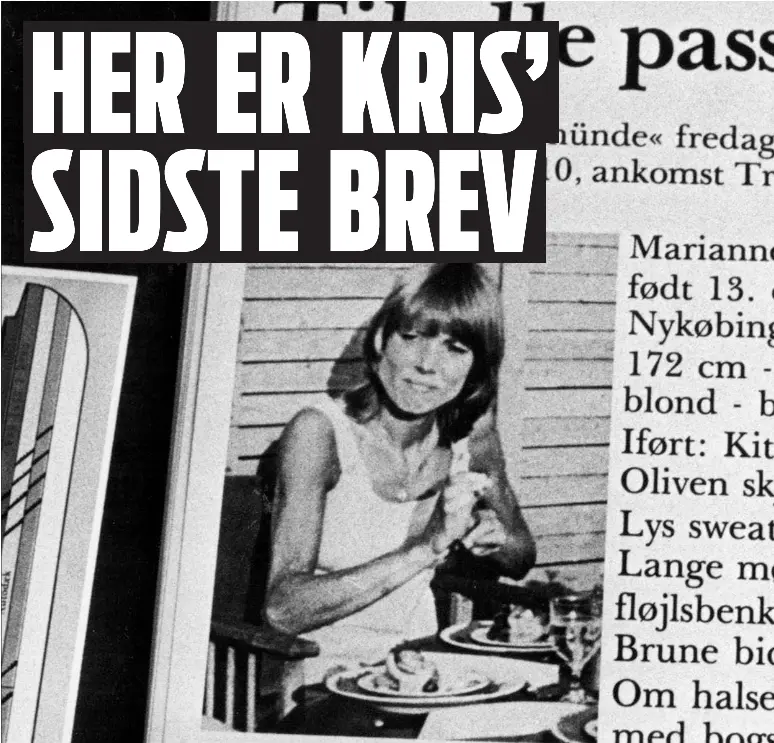 HER ER KRIS’ SIDSTE BREV - PressReader