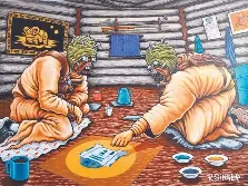 Artist Ryan Singer melds pop culture with his memories of growing up on ...