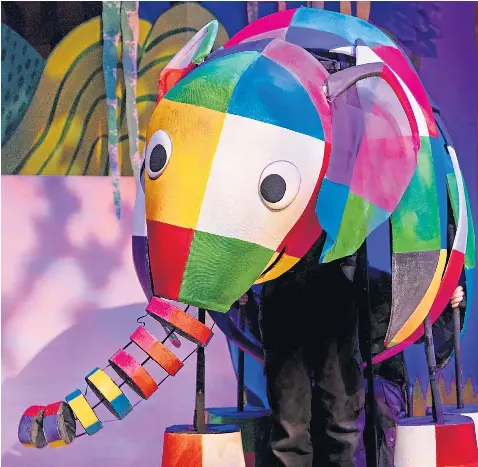 Much-loved elephant marches off the page and on to the stage - PressReader