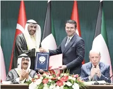 Kuwait, Turkiye sign agreements during emir’s state visit - PressReader