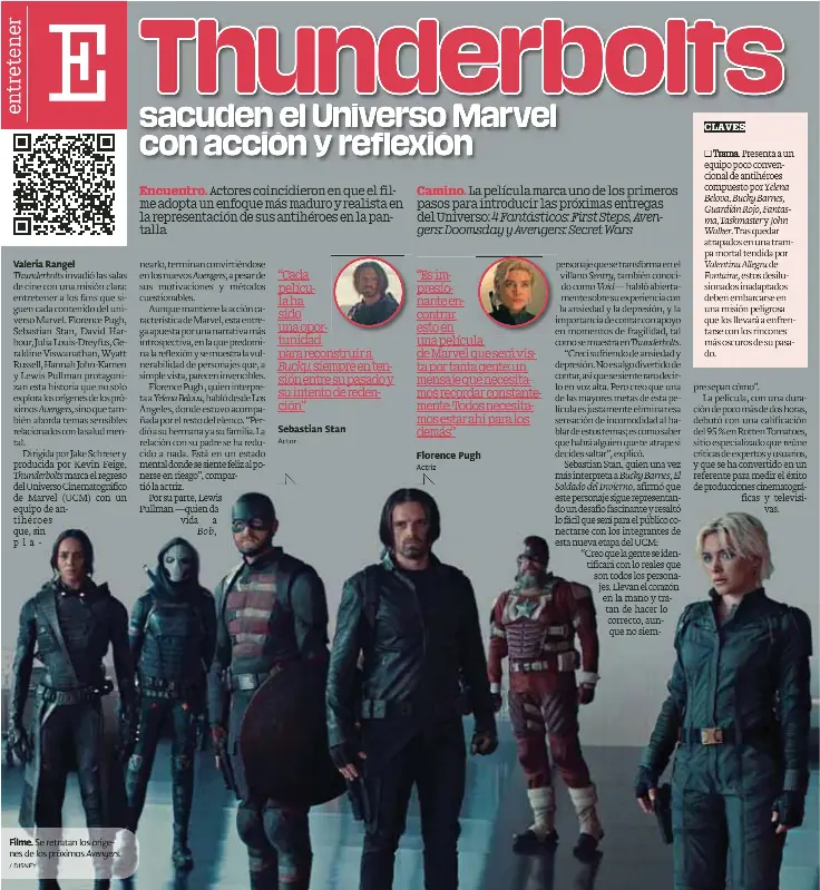 Thunderbol­ts sacuden el Universo Marvel con acción y reflexión - PressReader