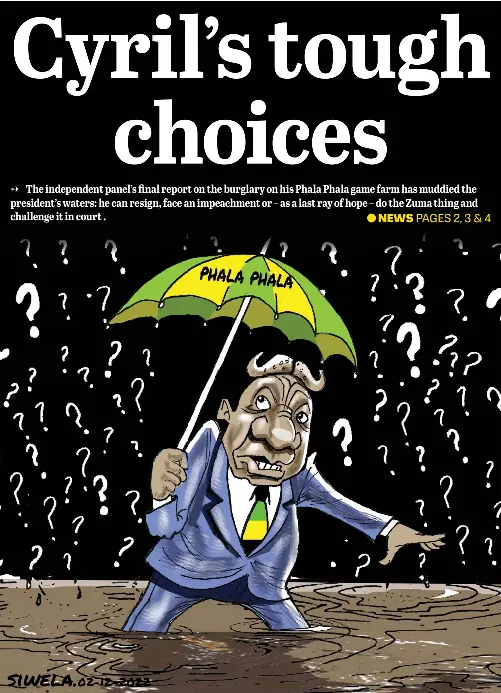 Cyril’s tough choices - PressReader