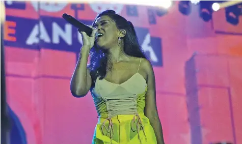 Anna Joyce em grande concerto no Centro de Conferênci­as de Belas - PressReader