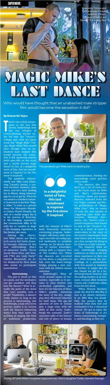 MAGIC MIKE'S LAST DANCE - PressReader