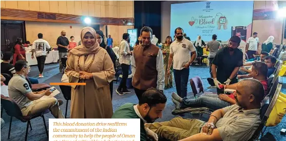 Indian Embassy holds blood donation drive - PressReader