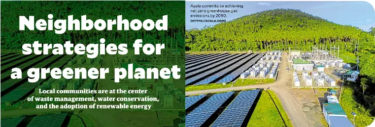 Neighborho­od strategies for a greener planet - PressReader