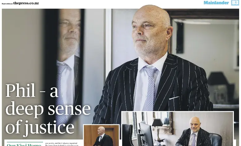 Phil–a deep sense of justice - PressReader