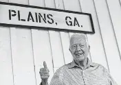 Postage stamp honoring Jimmy Carter unveiled - PressReader