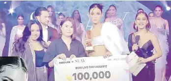 Tracey de la Cruz is crowd favorite at inaugural trans model search ...