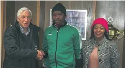 Mayor meets Themba PSL award winner - PressReader