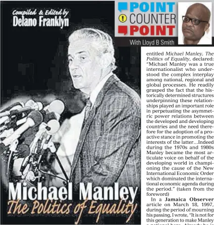 Rememberin­g Michael Manley — A - PressReader