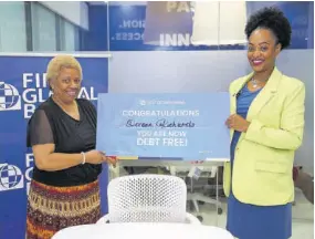 First Global Bank rewards STEM teacher - PressReader