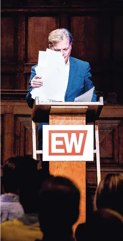 ‘Angstvisio­en’ in lezing Omtzigt - PressReader