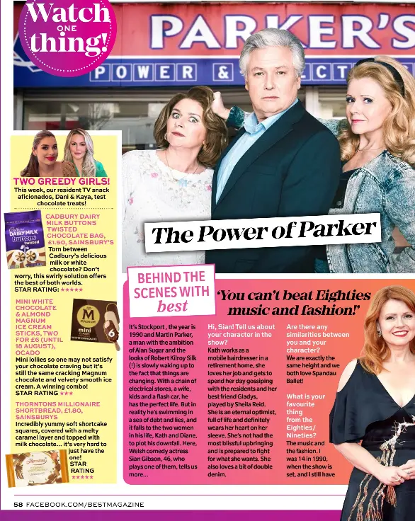 The Power of Parker ‘You can’t beat Eighties music and fashion!’ - PressReader