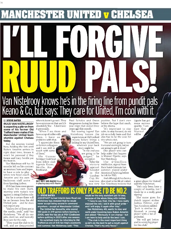 I’LL FORGIVE RUUD PALS! - PressReader