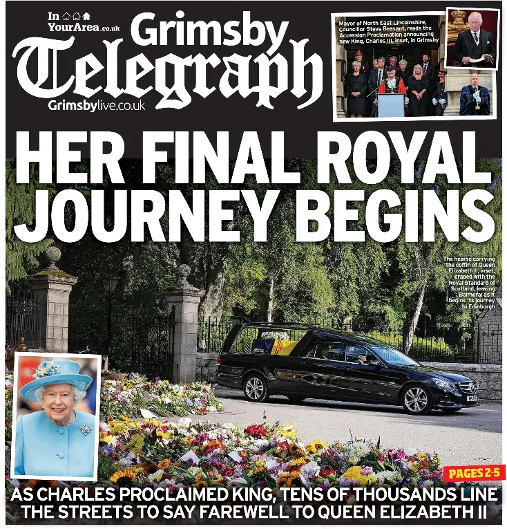 HER FINAL ROYAL JOURNEY BEGINS - PressReader