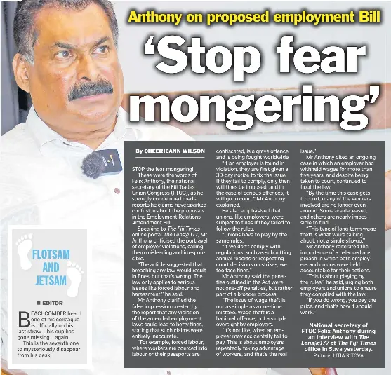 ‘Stop fear mongering’ - PressReader
