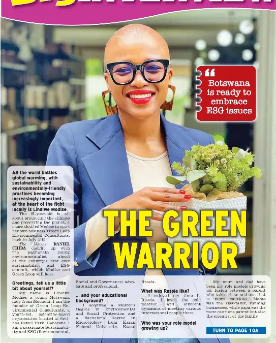 THE GREEN WARRIOR - PressReader