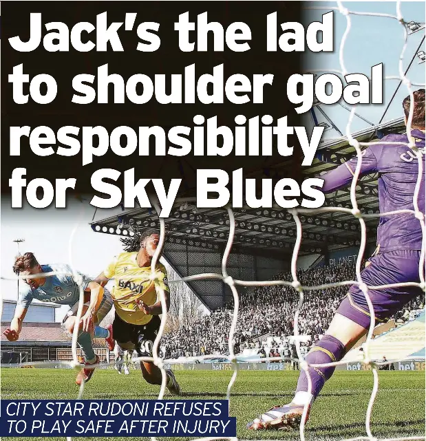 Jack’s the lad to shoulder goal responsibi­lity for Sky Blues - PressReader
