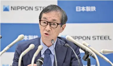 Nippon Steel completes its deal for acquisitio­n of U.S. Steel ...