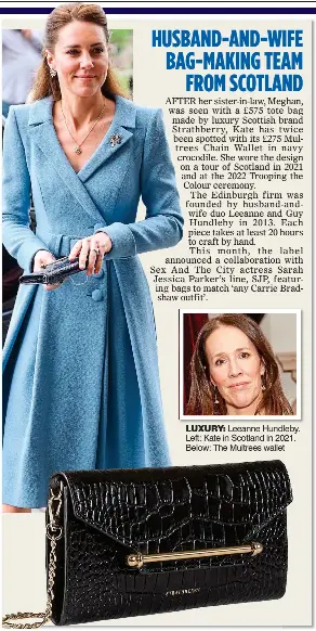 HUSBAND-AND-WIFE BAG-MAKING TEAM FROM SCOTLAND - PressReader