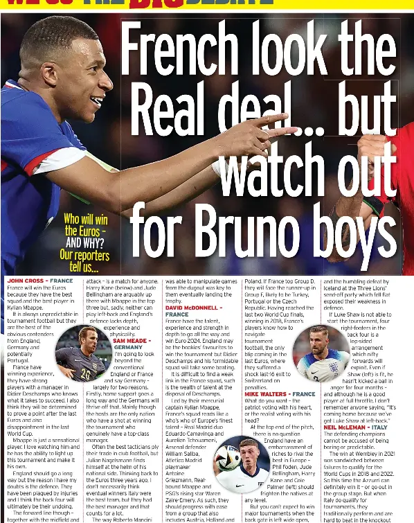 French look the Real deal... but watch out for Bruno boys - PressReader