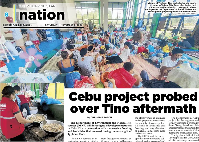 Cebu project probed over Tino aftermath - PressReader