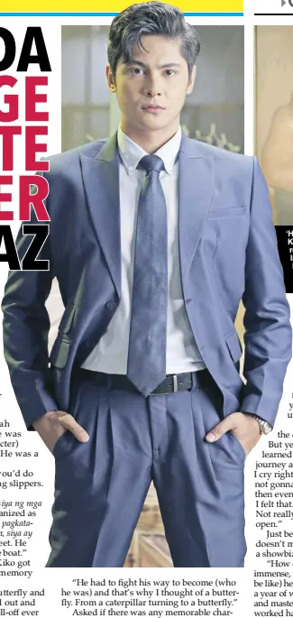 KIKO ESTRADA PAYS HOMAGE TO LATE GRANDFATHE­R PAQUITO DIAZ - PressReader