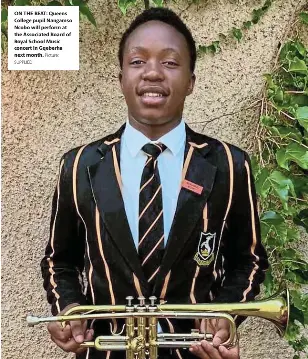 Queens trumpeter earns a place in celebratio­n concert - PressReader