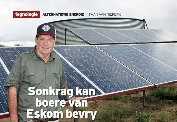 Sonkrag kan boere van Eskom bevry - PressReader