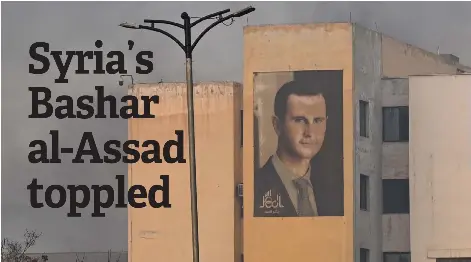 Syria’s Bashar al-Assad toppled Rebels declare end of Assad rule after ...